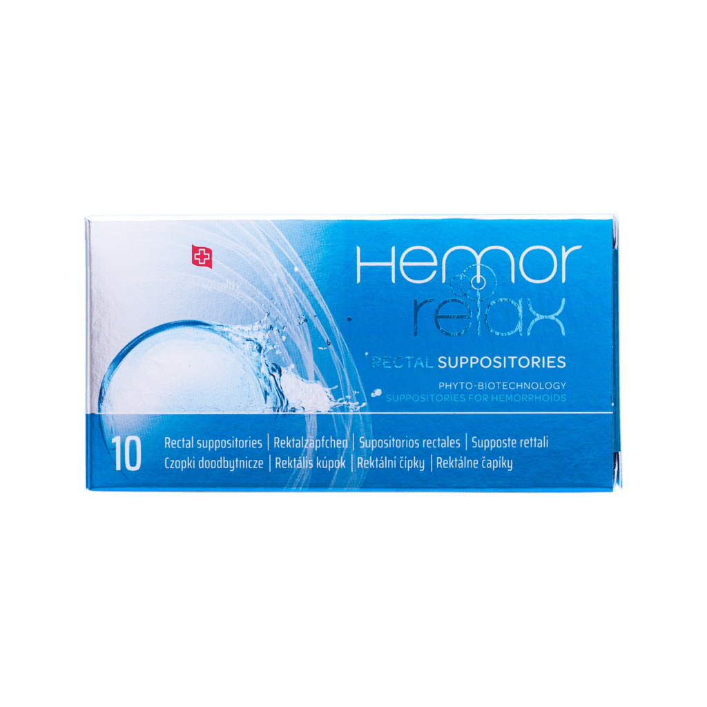 Hemorrelax rectal suppositories - Fytofontana